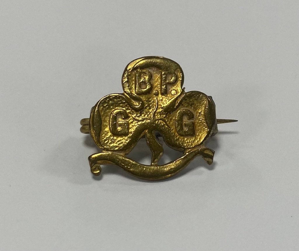 BP Guides Promise Badge c.1910 - Girlguiding North East England